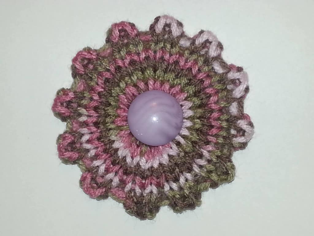 Quick Knit Flower | Loom Knit Pattern - GoodKnit Kisses