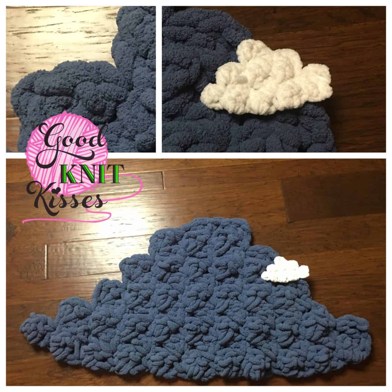 Crochet Cloud | Make a Cloud Photo prop &accent - GoodKnit Kisses