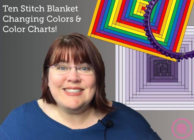 Ten Stitch Color Charts & Changing Color - GoodKnit Kisses