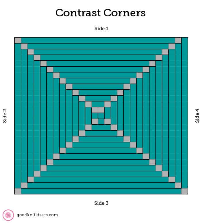 Ten Stitch Color Charts & Changing Color - GoodKnit Kisses