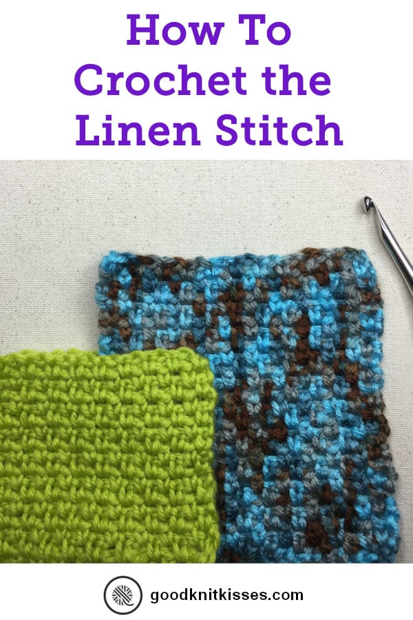 How to Crochet: Linen Stitch - GoodKnit Kisses