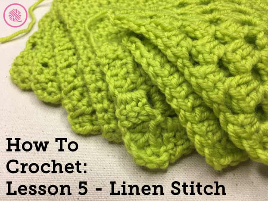 How to Crochet: Linen Stitch - GoodKnit Kisses