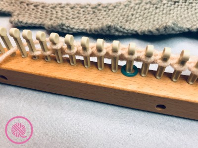 Loom Knit Shawl | Step It Up - GoodKnit Kisses