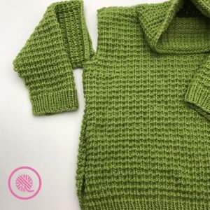 Yes! You CAN Make a Loom Knit Sweater! - GoodKnit Kisses
