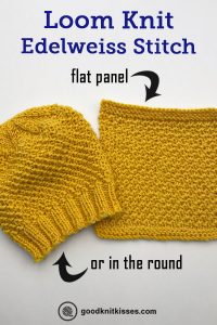 Achieve the Perfect Look With the Loom Knit Edelweiss Stitch