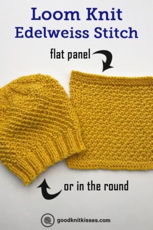 Achieve the Perfect Look With the Loom Knit Edelweiss Stitch