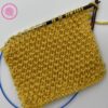 How to Needle Knit the Reverse Edelweiss Stitch - GoodKnit Kisses