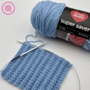 How to Knit the Seeded (Mistake) Rib Stitch for Beginners