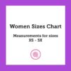 Women Sizes Chart | Common Body Measurements from XS to 5X