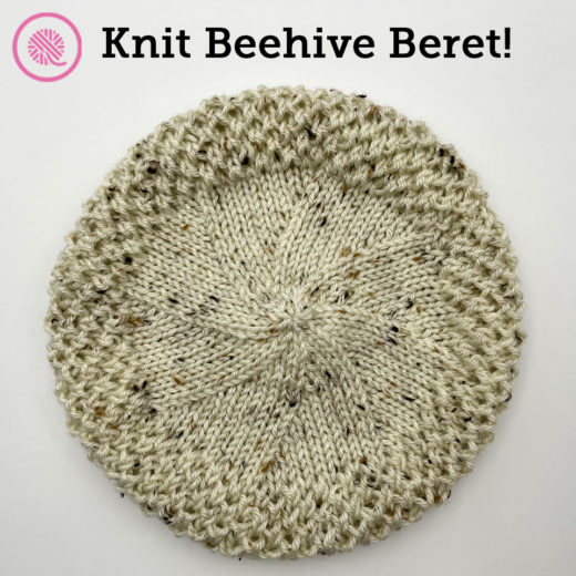 Ooo! La! La! It's the Needle Knit Beehive Beret! - GoodKnit Kisses