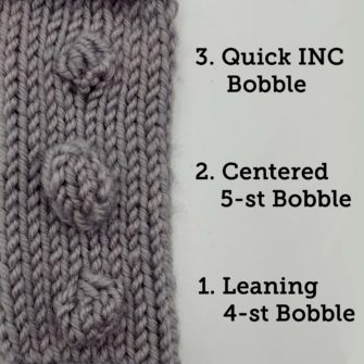 How to Knit Bobbles 3 Ways! - GoodKnit Kisses