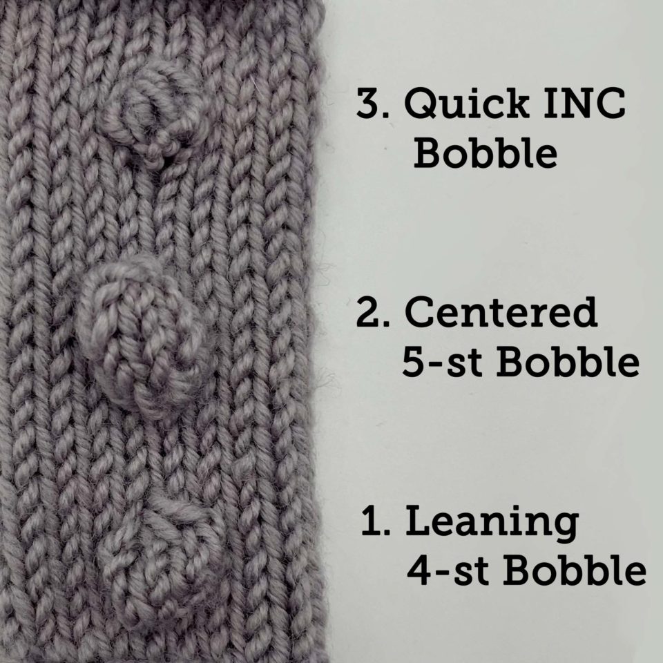 How to Knit Bobbles 3 Ways! - GoodKnit Kisses