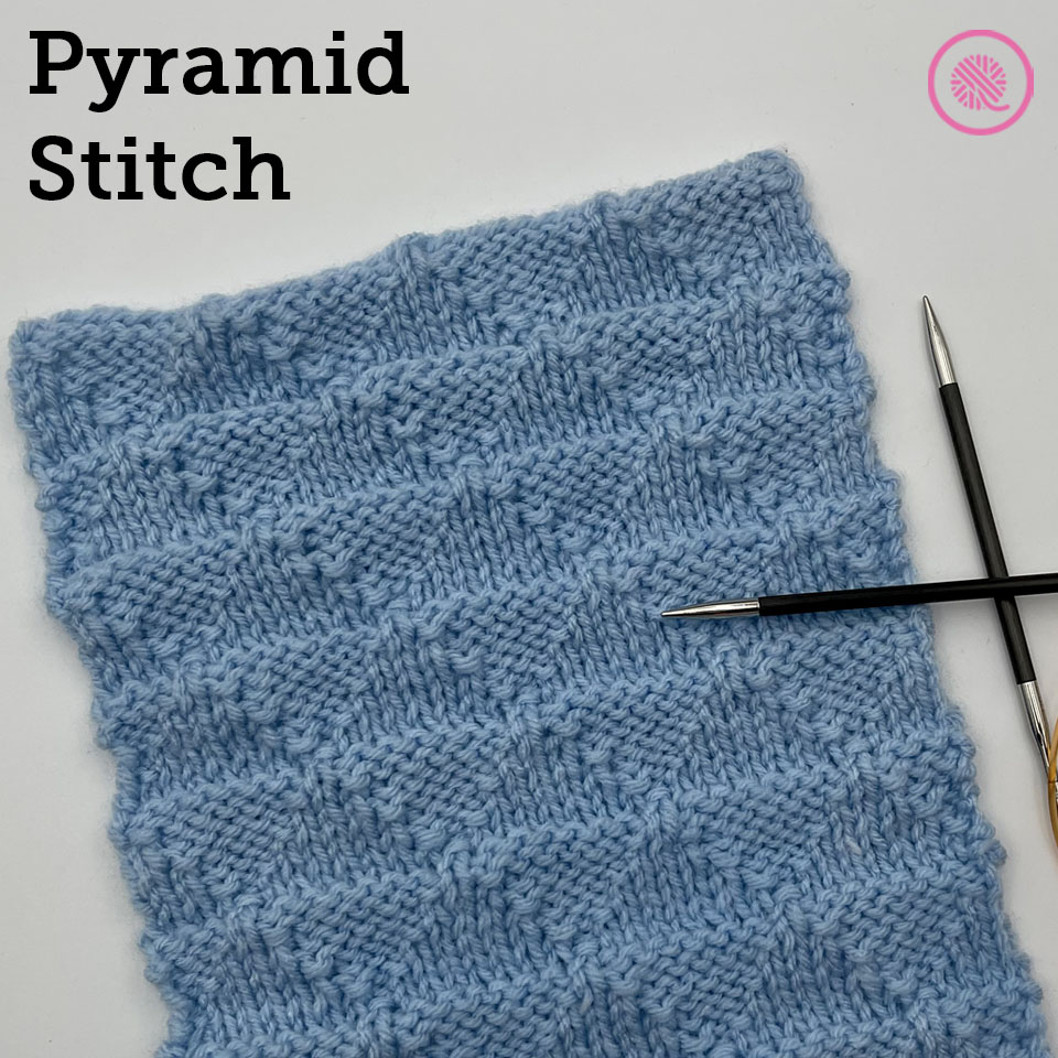 How to Knit the Pyramid Stitch - GoodKnit Kisses