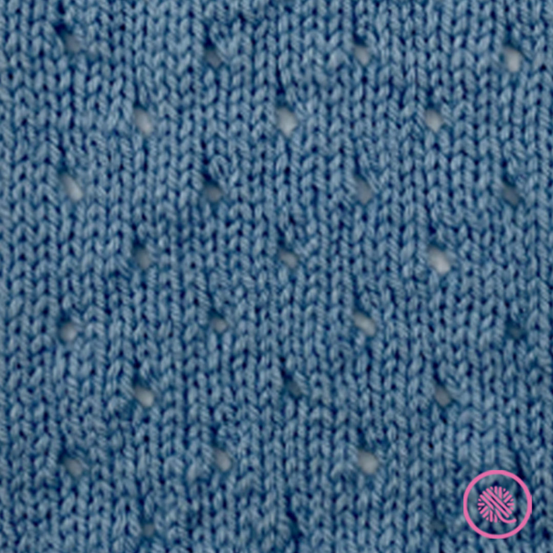 How to Knit 3 Easy Eyelets (Lace Knitting) - GoodKnit Kisses