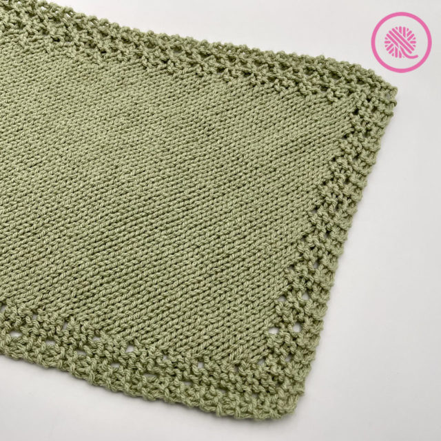 How to Needle Knit Grandma's Rectangle Blanket (C2C) - GoodKnit Kisses