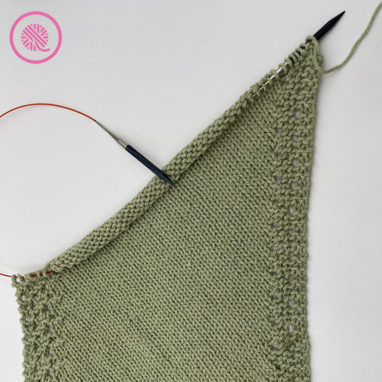 How to Needle Knit Grandma's Rectangle Blanket (C2C) - GoodKnit Kisses