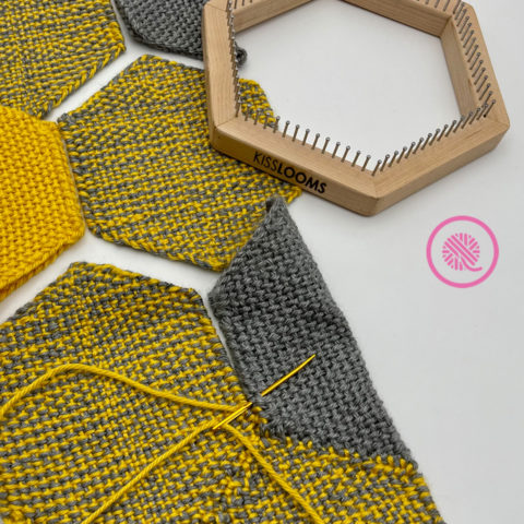 Make a Beautiful Woven Hexagon Blanket! - GoodKnit Kisses