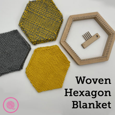 Make a Beautiful Woven Hexagon Blanket! - GoodKnit Kisses