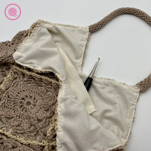 Make a Beautiful Loom Knit Eyelet Bag! - GoodKnit Kisses