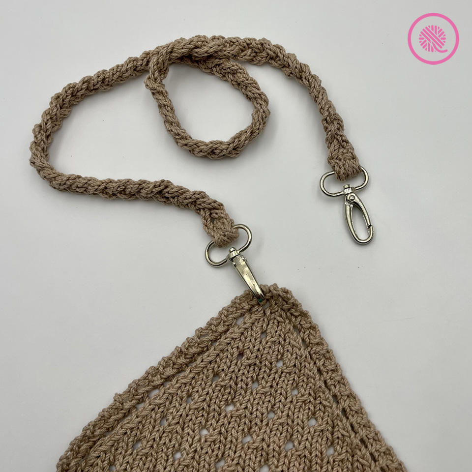 Beginner Needle Knit I-Cord Braided Handle/Strap - GoodKnit Kisses
