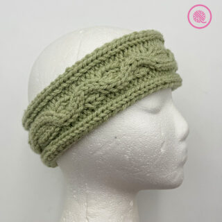 Loom Knit Cabled Headbands: 2 Patterns in 1! - GoodKnit Kisses