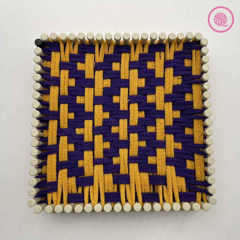 Back and Forth Twill Potholder Weaving Pattern - GoodKnit Kisses