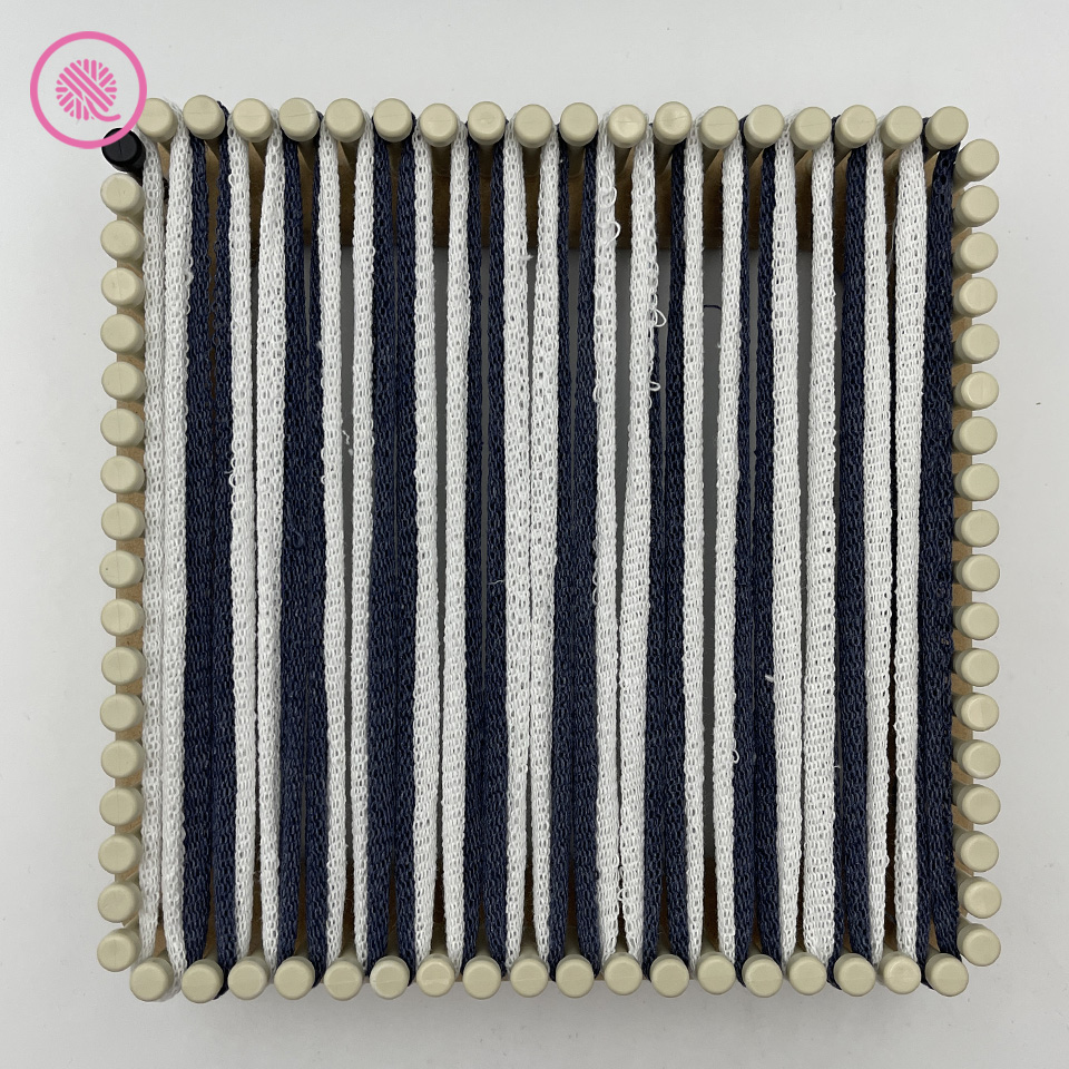 Easy Woven Stripes Potholder - GoodKnit Kisses