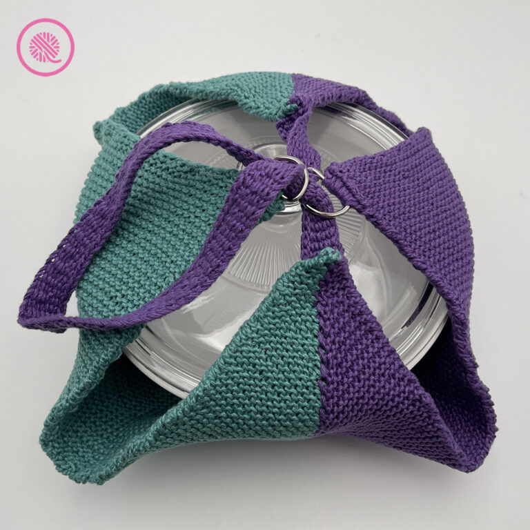 Get a Grip with my Loom Knit Pie Carrier! - GoodKnit Kisses