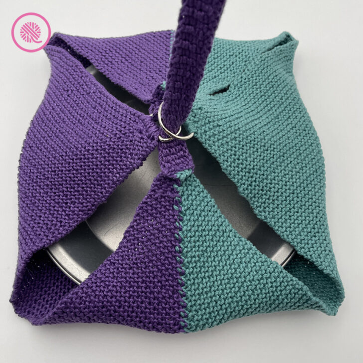 Get a Grip with my Loom Knit Pie Carrier! - GoodKnit Kisses