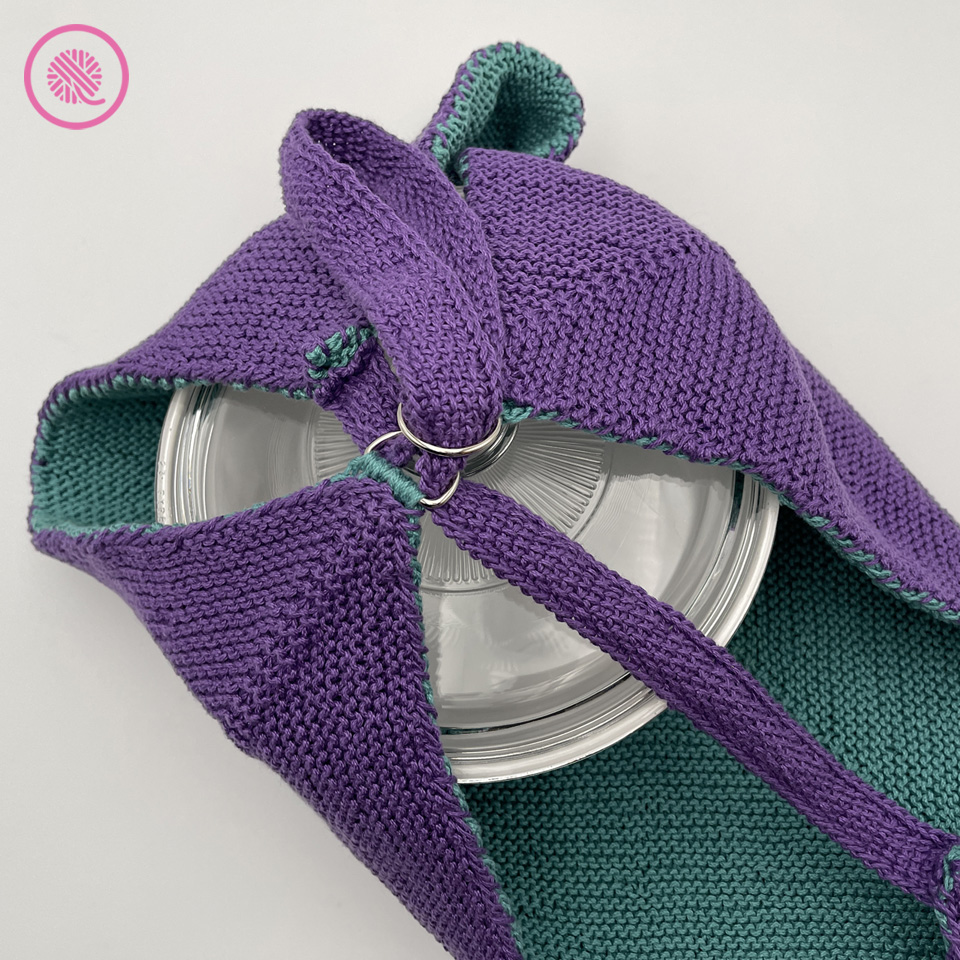 This Needle Knit Pie Carrier is a Picnic Essential! - GoodKnit Kisses