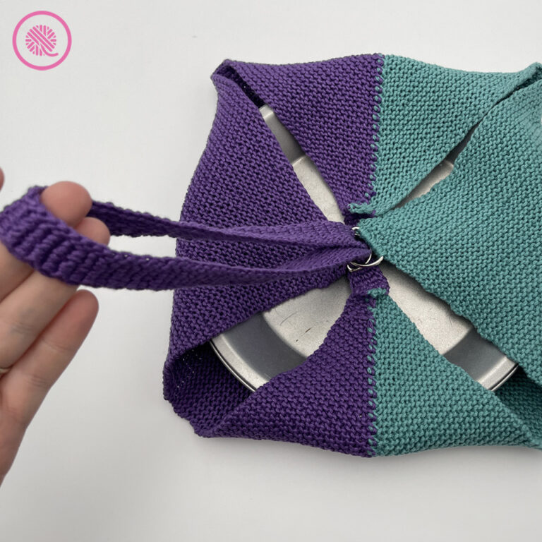 Get a Grip with my Loom Knit Pie Carrier! - GoodKnit Kisses
