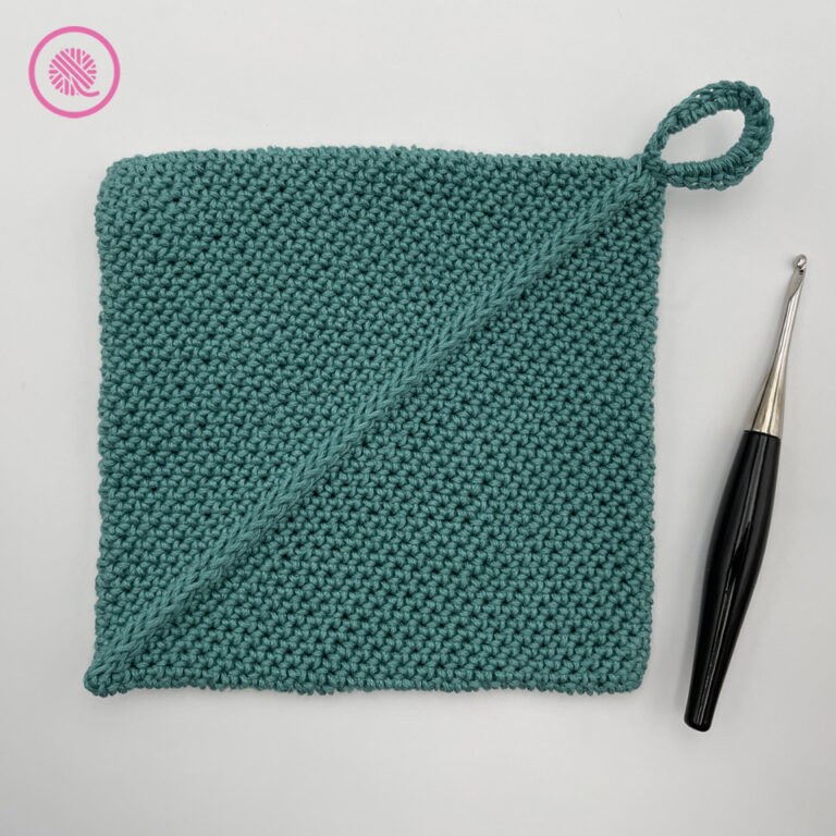 Crochet the Classic Thick Potholder for Beginners - GoodKnit Kisses