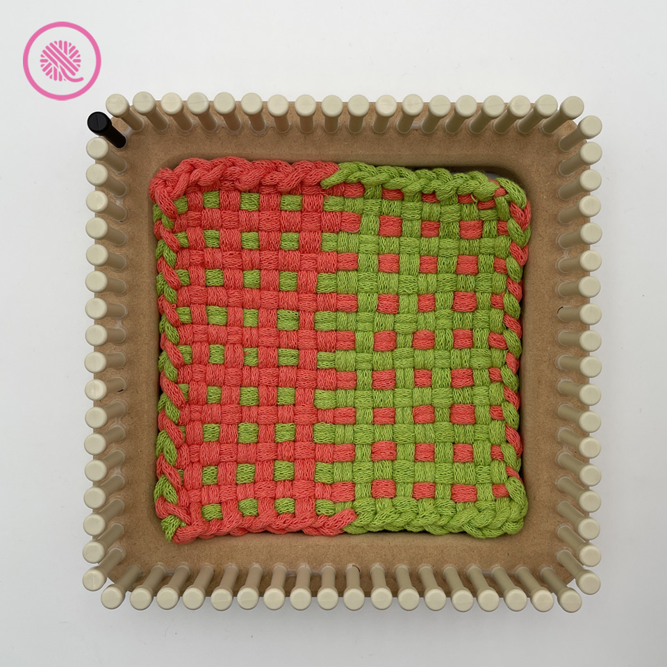 Weave the Split Dot Grid Design! - GoodKnit Kisses