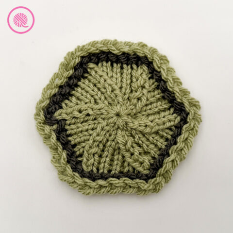 How to Loom Knit a Hexagon - GoodKnit Kisses