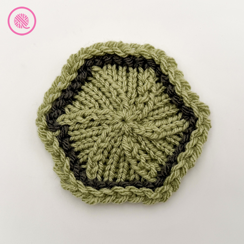 How to Loom Knit a Hexagon - GoodKnit Kisses