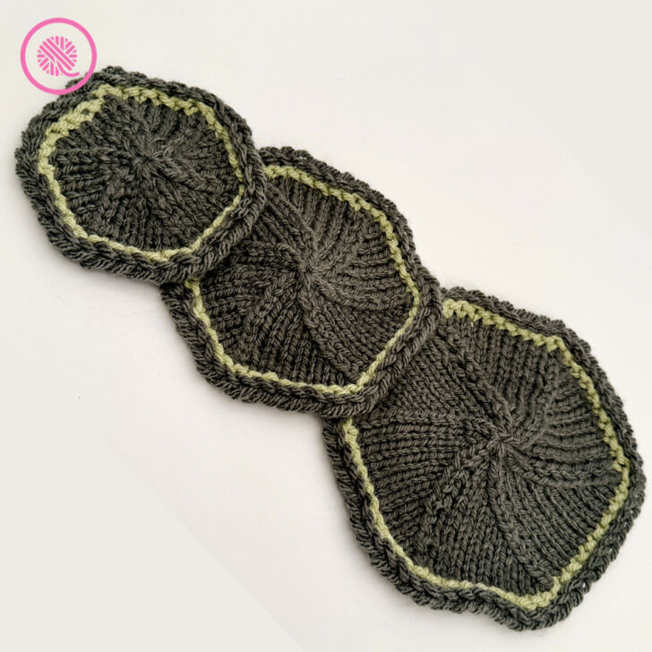 How to Loom Knit a Hexagon - GoodKnit Kisses